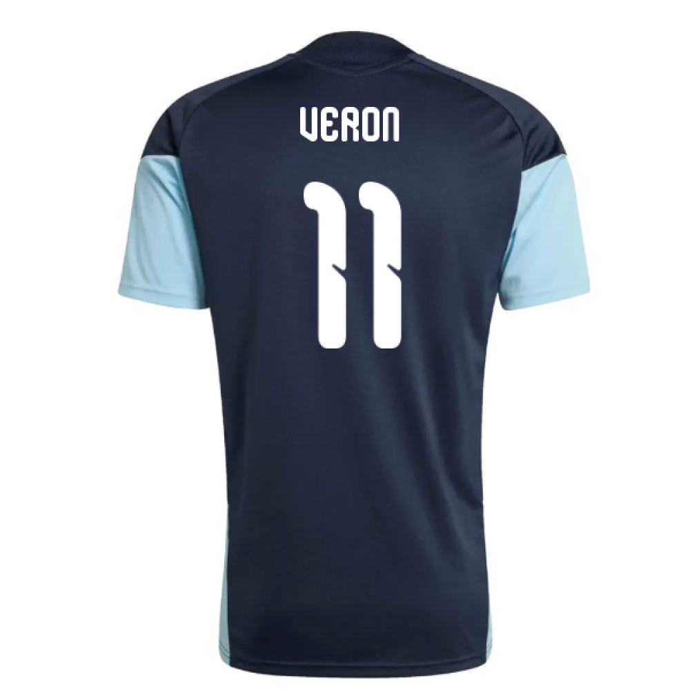 2026-2027 Argentina Training Jersey (Night Navy) (Veron 11)